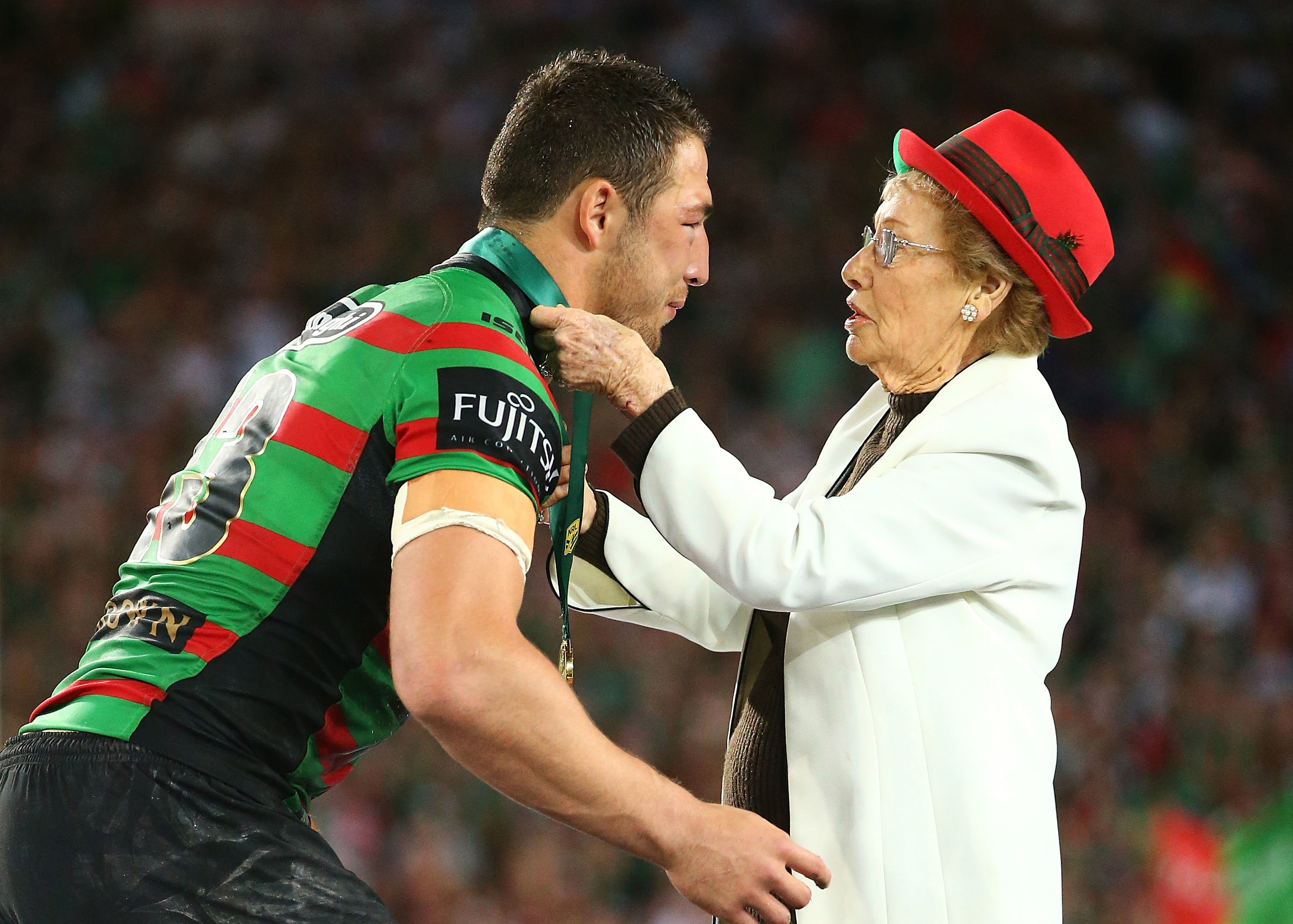 Rugby league icon Churchill's wife dies aged 99