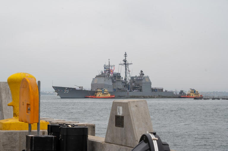 Video Shows China Flexing Naval Power With 10 000 Ton Warships