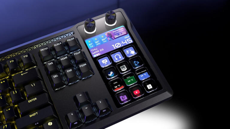 Le clavier de rêve des streamers ? Corsair dévoile le Galleon 100 SD ...