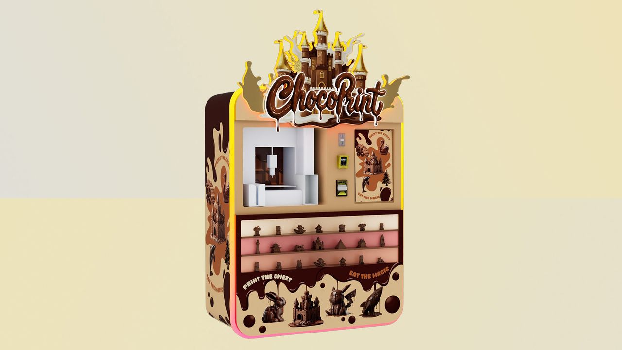 This 3D printer uses chocolate, and I need one right now