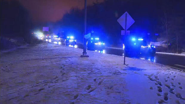 Uxbridge police officer Stephen LaPorta killed while helping driver on ...