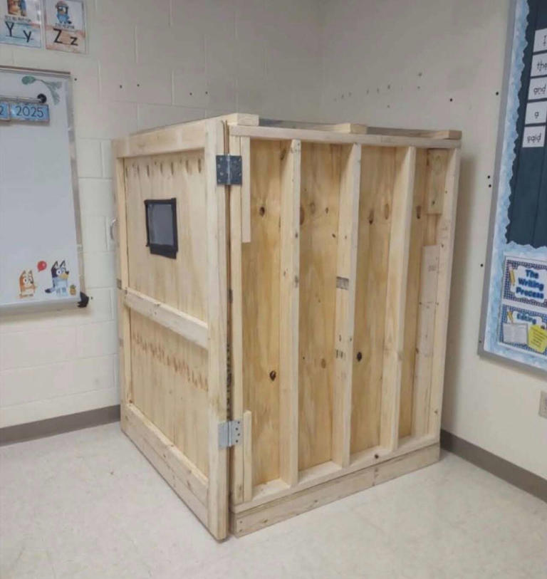 Police probe another device at New York school with 'timeout box'