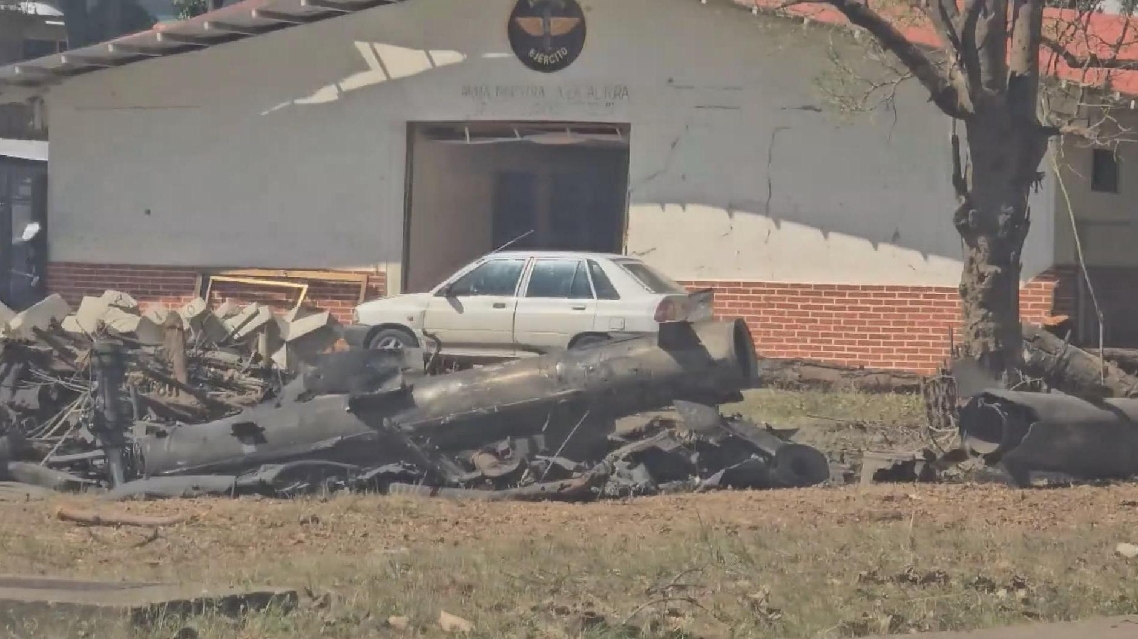 Venezuela-ataque estadounidense/base aérea