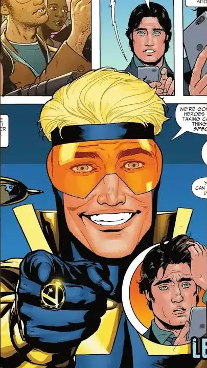 Booster Gold is a live streamer? #dcuniverse #shortsvideo