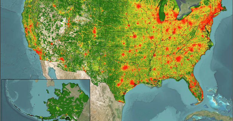 New US pollution map shows 13 years of street-level data across all 50 ...