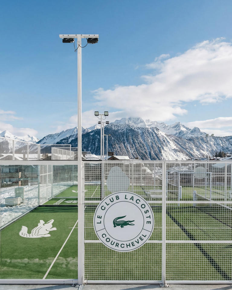 Lacoste s’invite en altitude et inaugure ses nouveaux terrains de padel ...