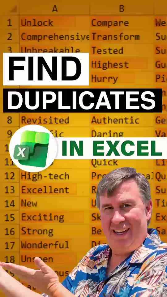 Find duplicates in Excel quickly: Compare one or two lists