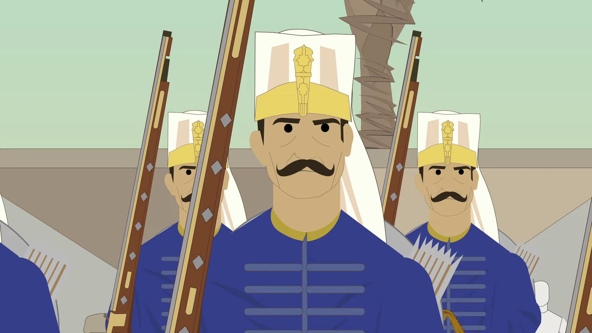 Janissary - elite Ottoman infantry unit