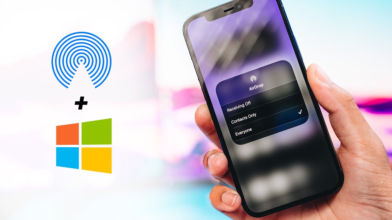 How to use AirDrop on Windows PC