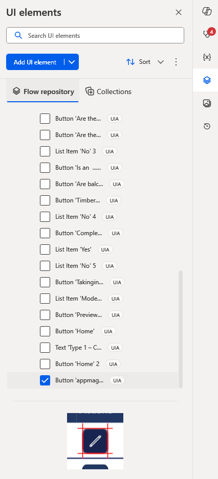 Organise UI elements in Power Automate Desktop