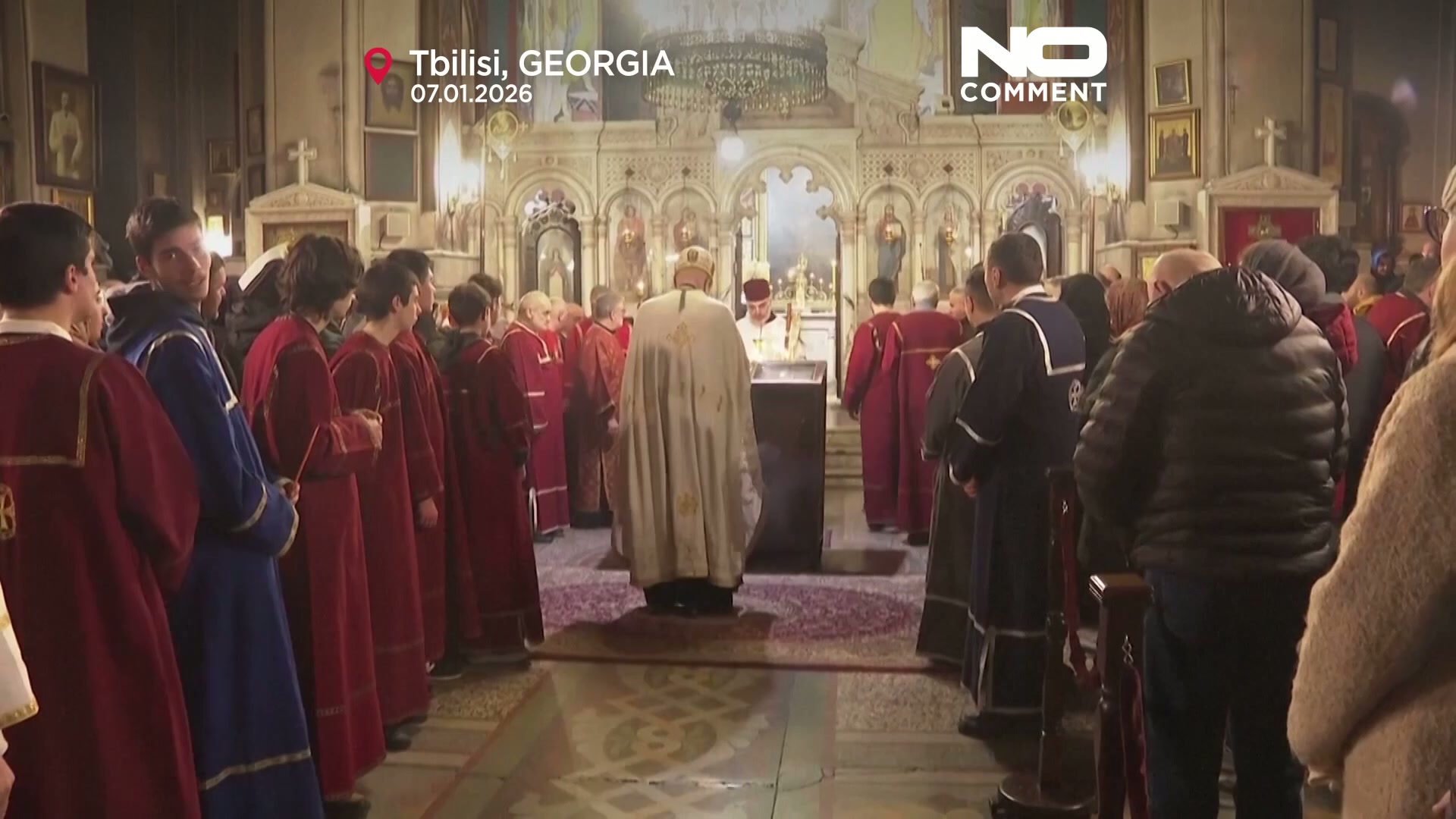 Georgia marks Orthodox Christmas amid ongoing EU protests