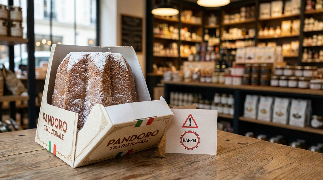Rappel en magasin parisien : ce gâteau italien de Noël peut contenir des résidus cachés ...