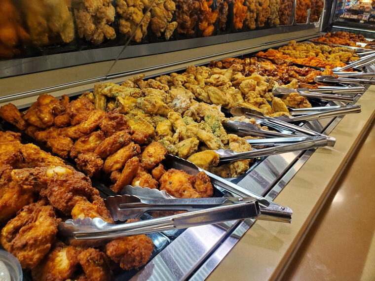 Buffet foods that chefs never eat