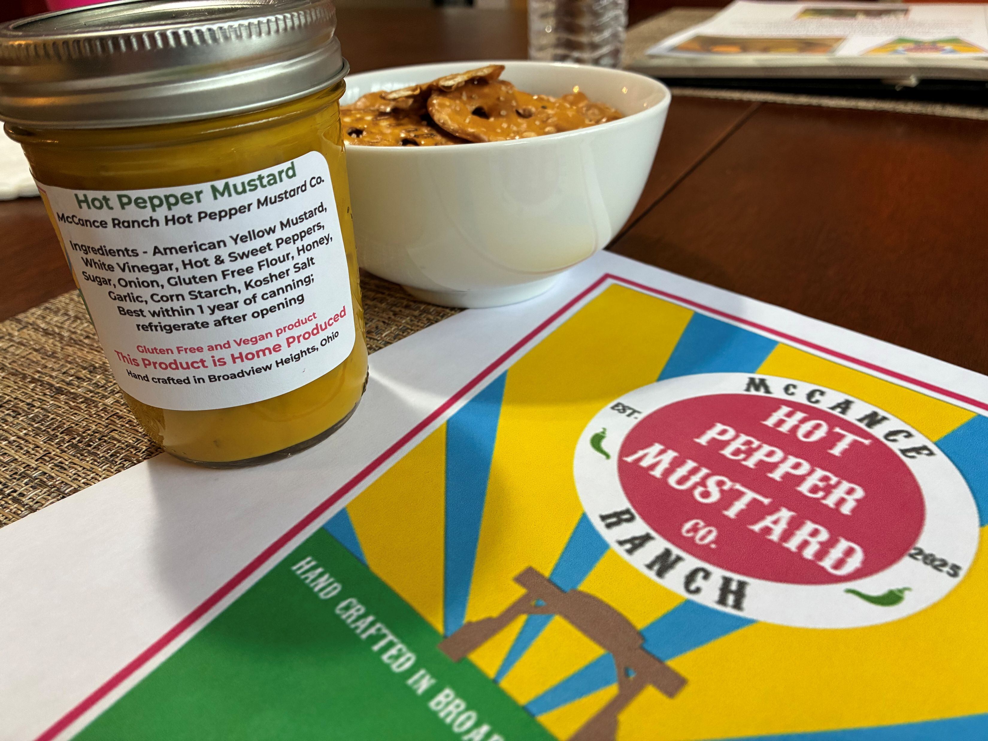 Man cooks up retirement gig, making, marketing hot pepper mustard