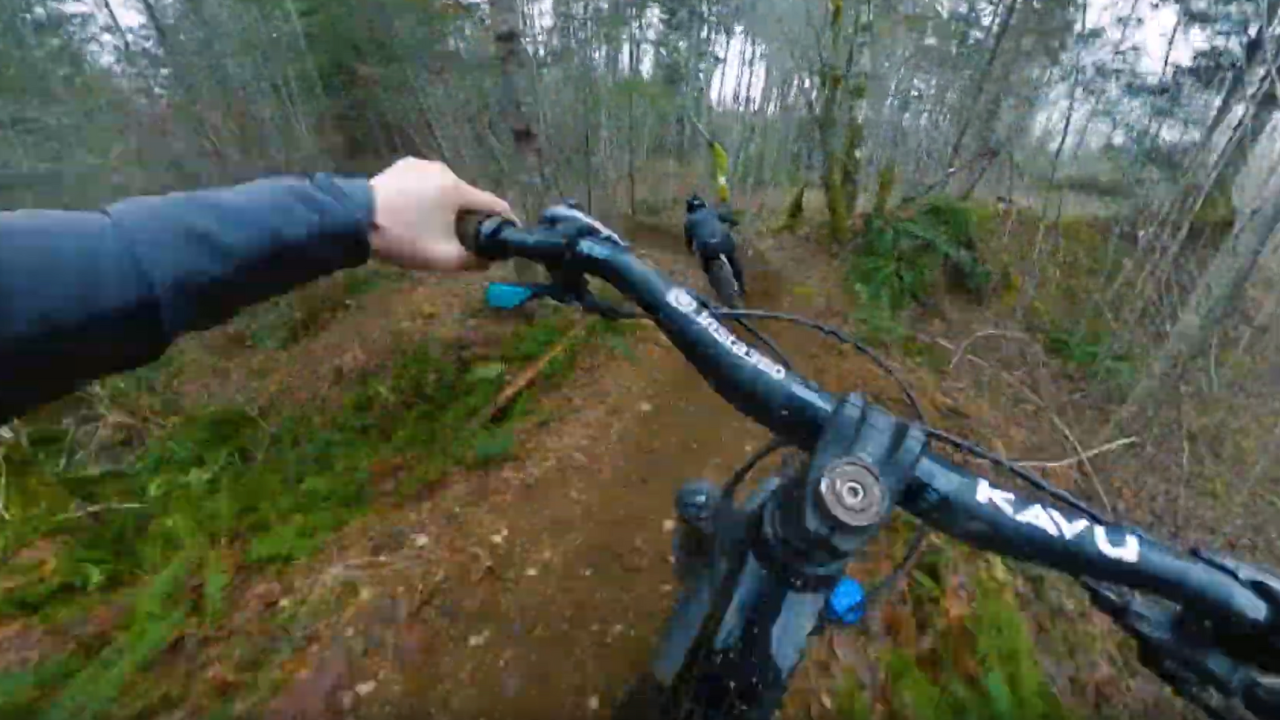 Non-stop riding on the most insane trails