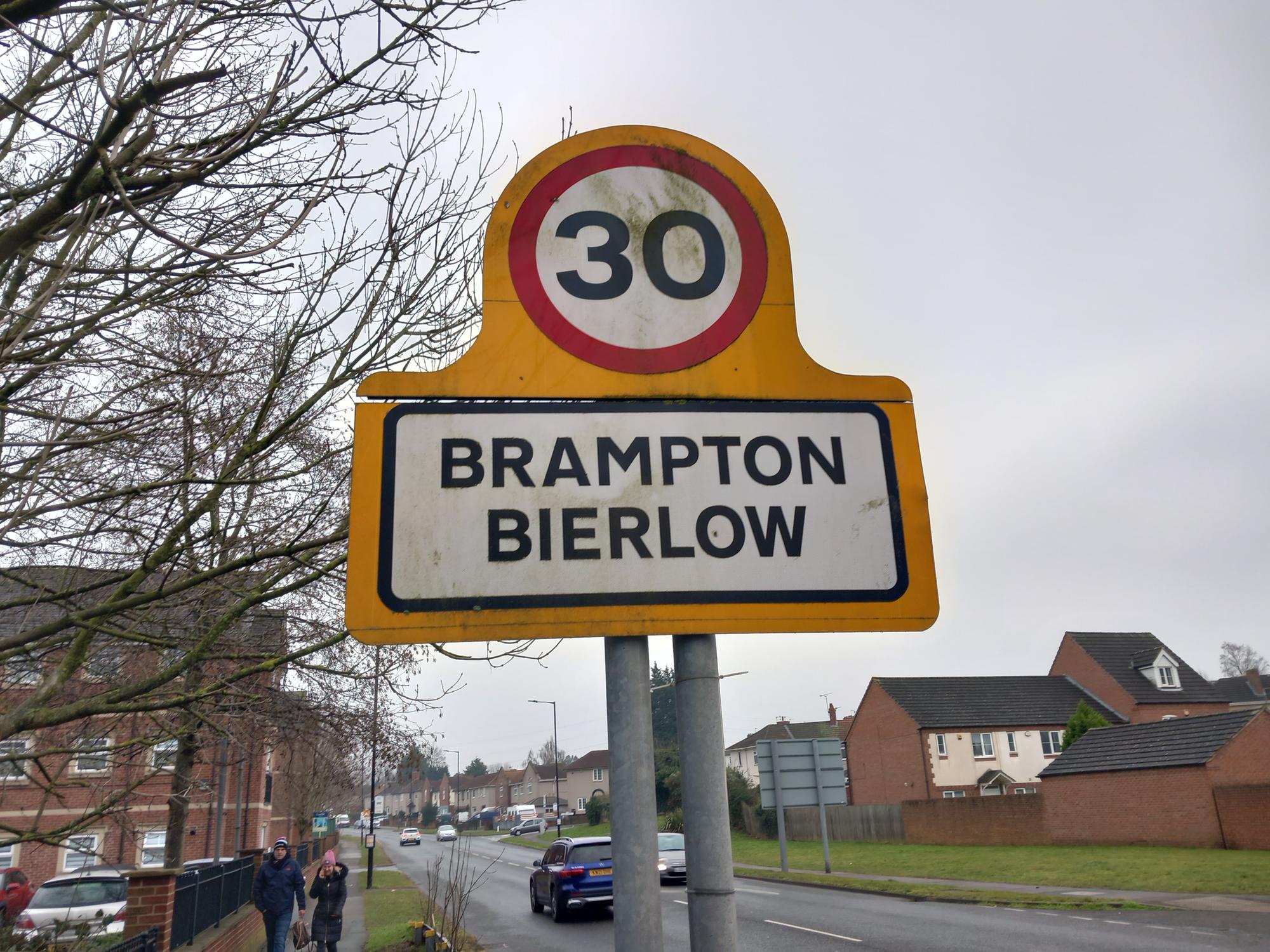 Petition of Brampton Bierlow road safety concerns