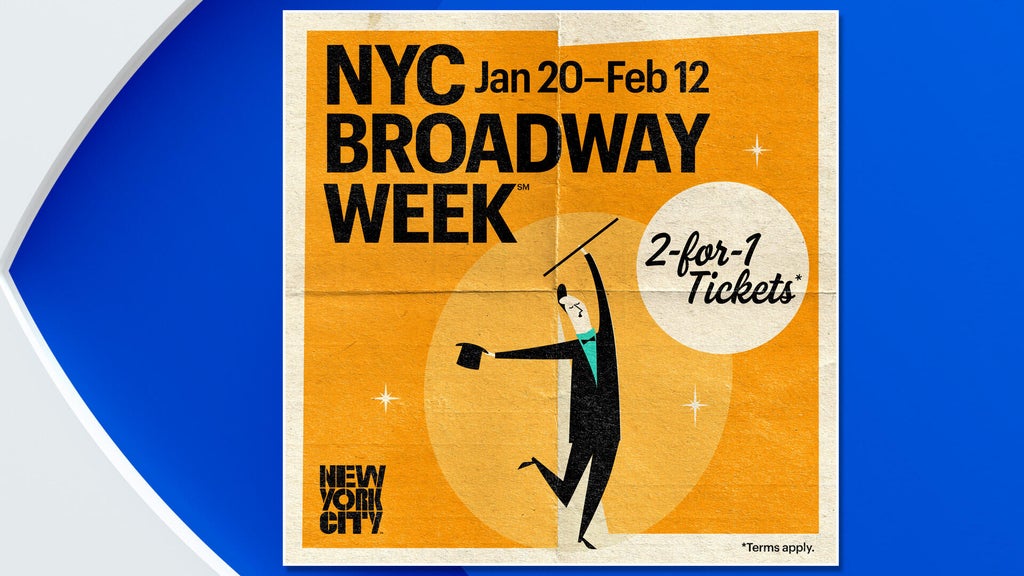 NYC Broadway Week returns for winter 2026. Here's how to get 2-for-1 ...