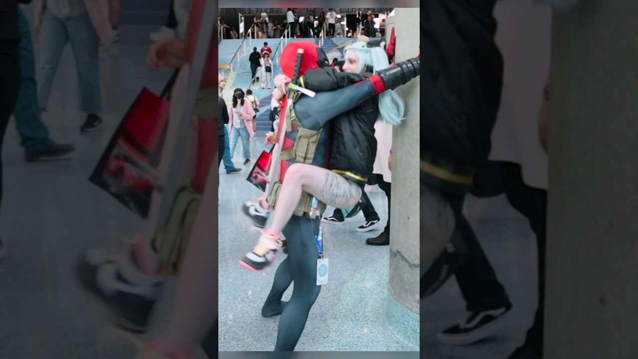 A wild Rebecca attacks Deadpool #deadpool #rebecca #cyberpunkedgerunners