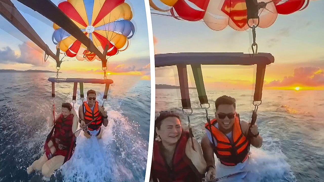 Une session de parachute ascensionnel vire à la panique