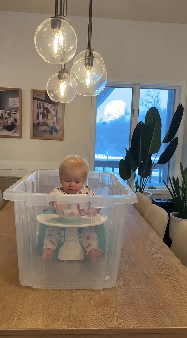 This baby feeding hack makes cleanup so much easier