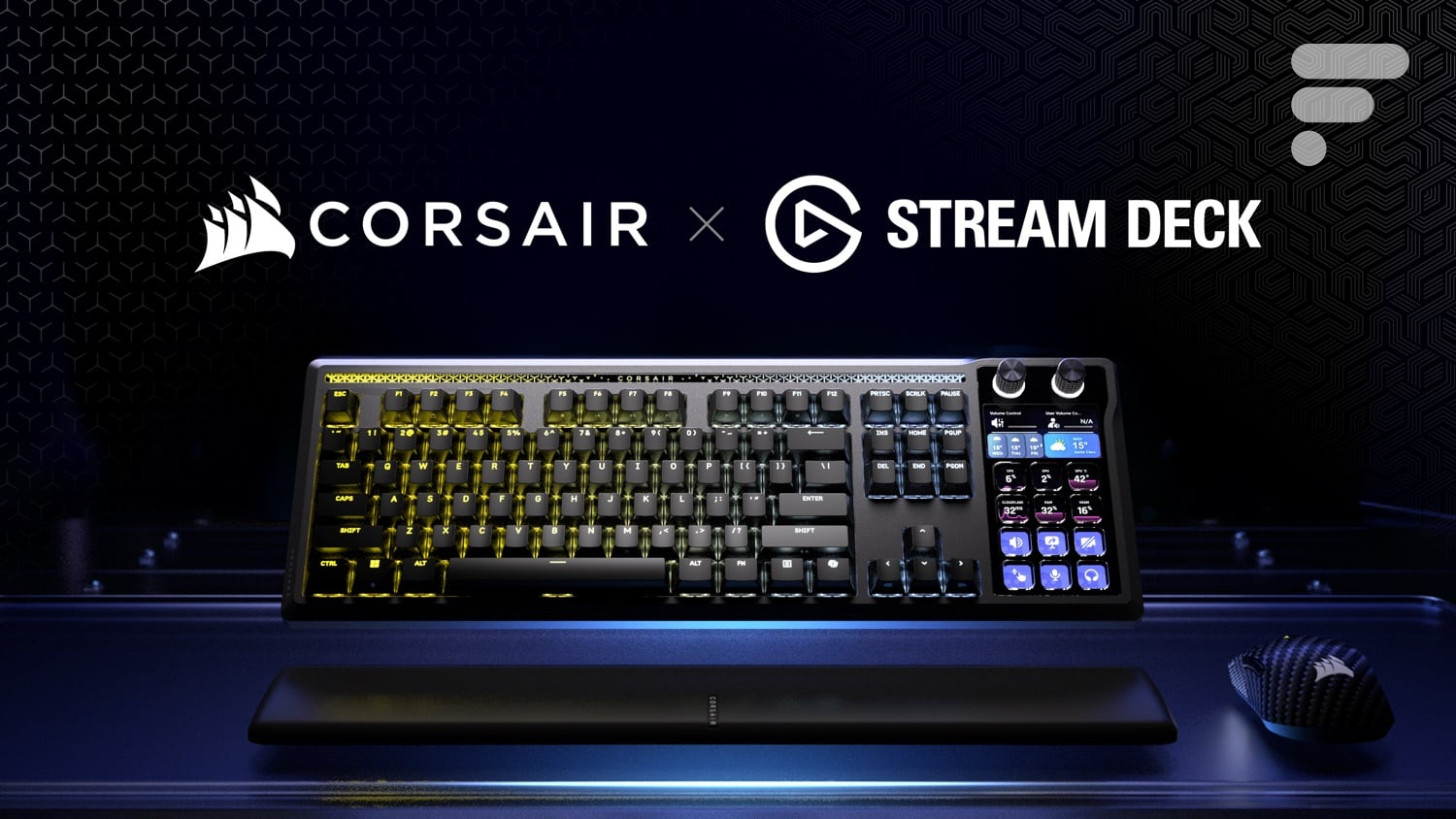 Le clavier de rêve des streamers ? Corsair dévoile le Galleon 100 SD ...