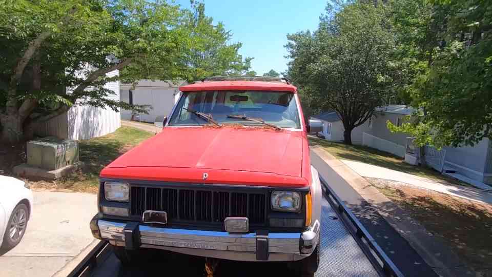 They tried to hide the car - and accidentally made it obvious