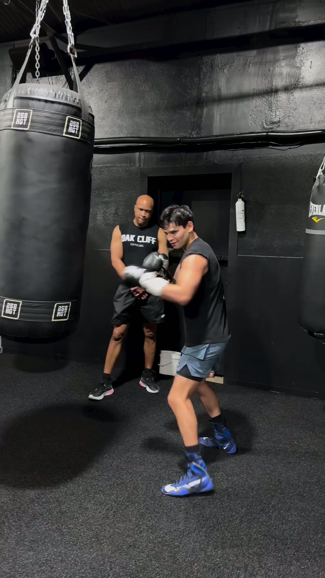 Ryan Garcia working on the right hand he says will KO Devin Haney