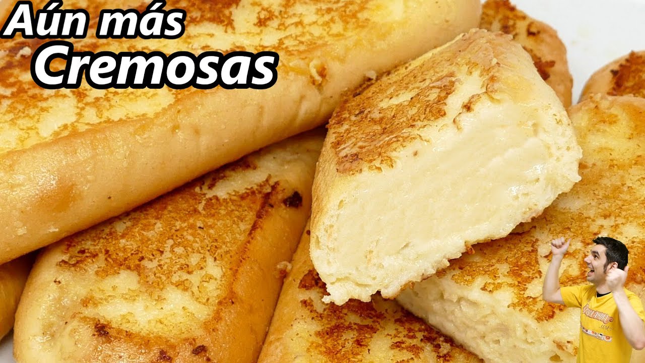 Torrijas de pan de leche extra cremosas con 5 ingredientes