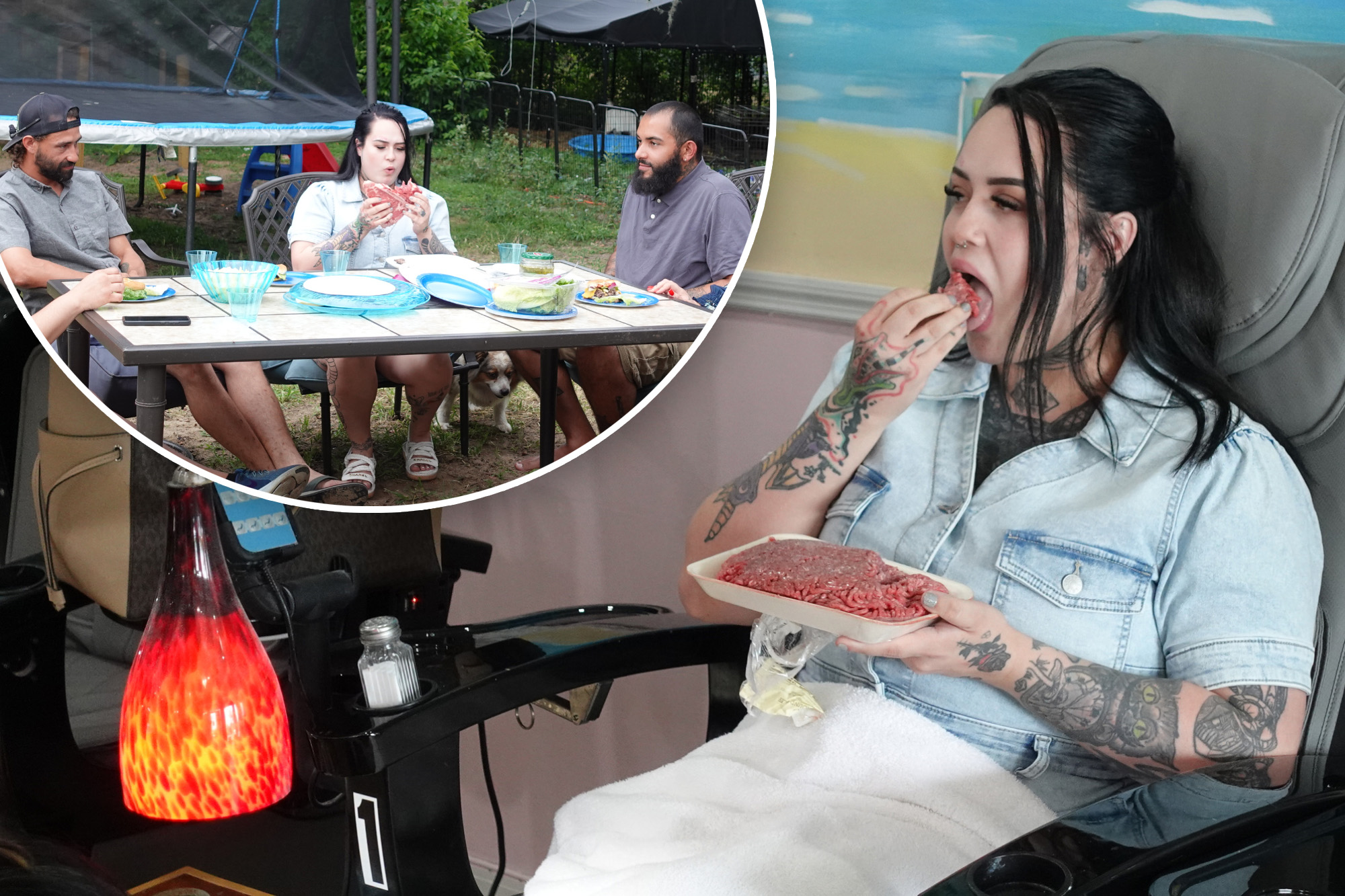 I eat 2 pounds of raw meat a day, including ground chuck and steak — it ...