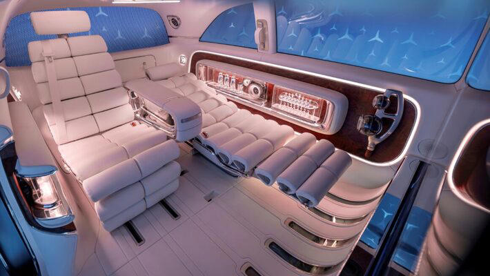 Conceito Vision V antecipa o futuro das vans da Mercedes-Benz