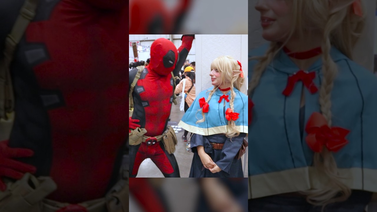 Deadpool meets Marcille #deadpool #dungeonmeshi #cosplay