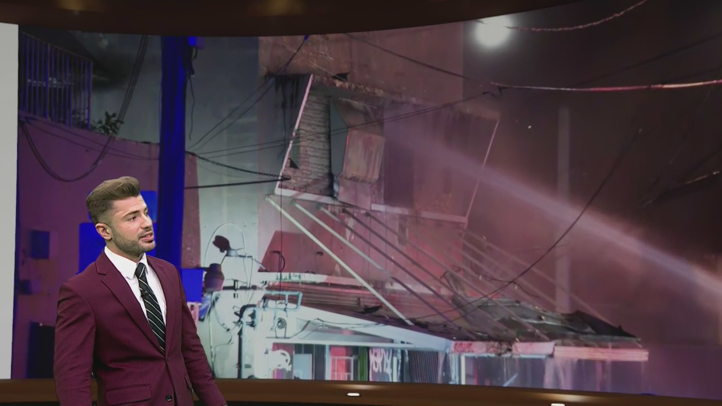 Abandoned building catches fire in Little Havana