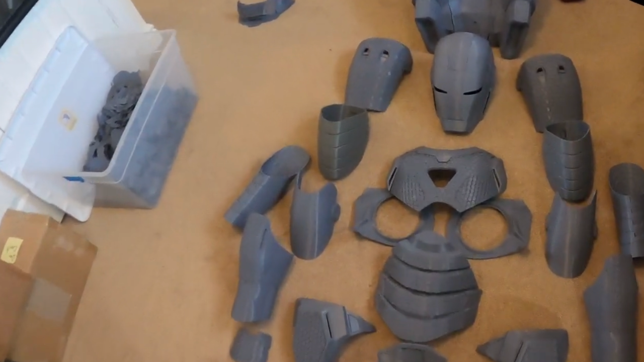 Iron Man suit build update! MK39 Starboost 3D printing | Part 2.5