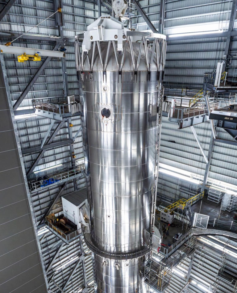 SpaceX prepares world’s most powerful rocket amid pressure to meet moon ...