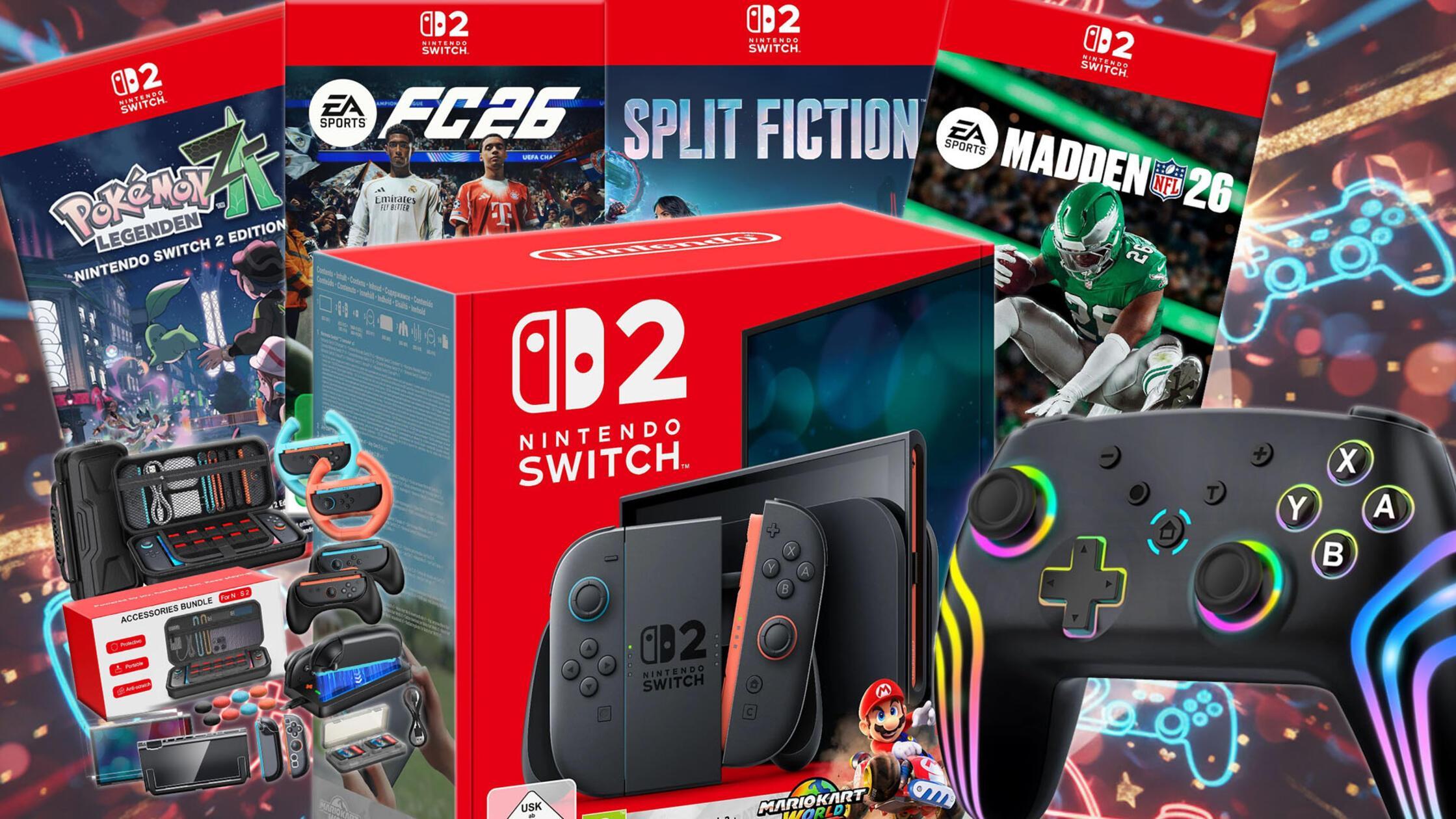 2026 fängt krass an! Amazon kickt Nintendo Switch 2 bis 65% günstiger ...