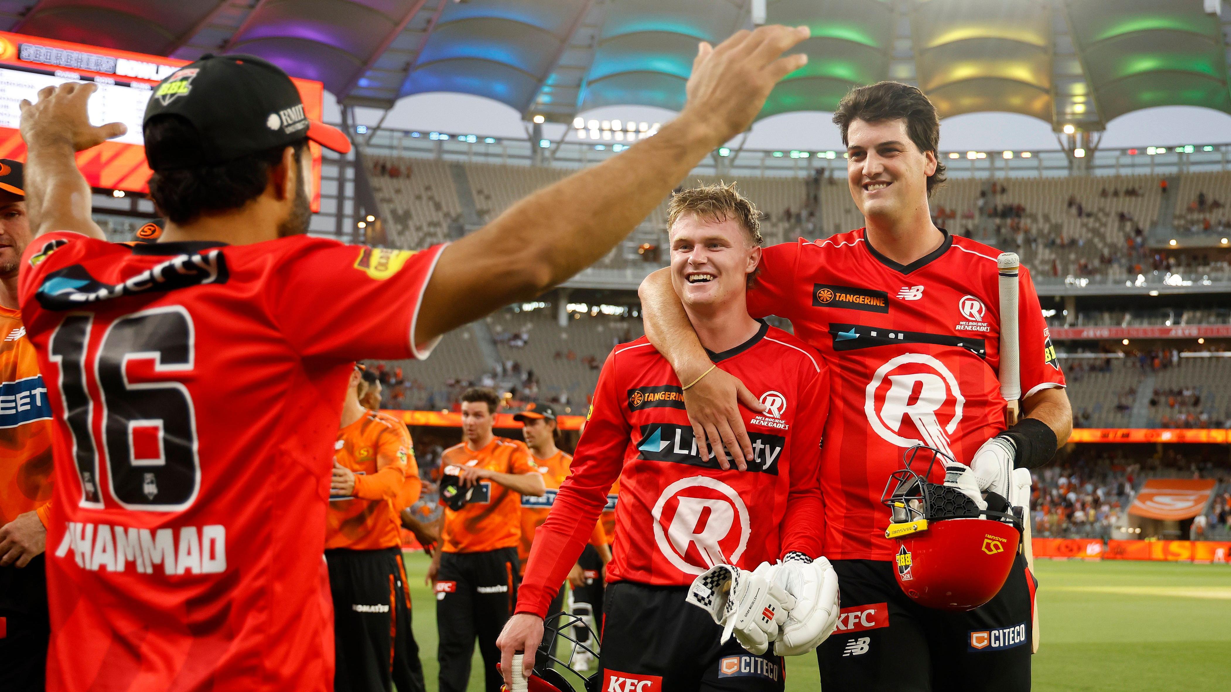 Teen Peake takes Renegades to win over Scorchers