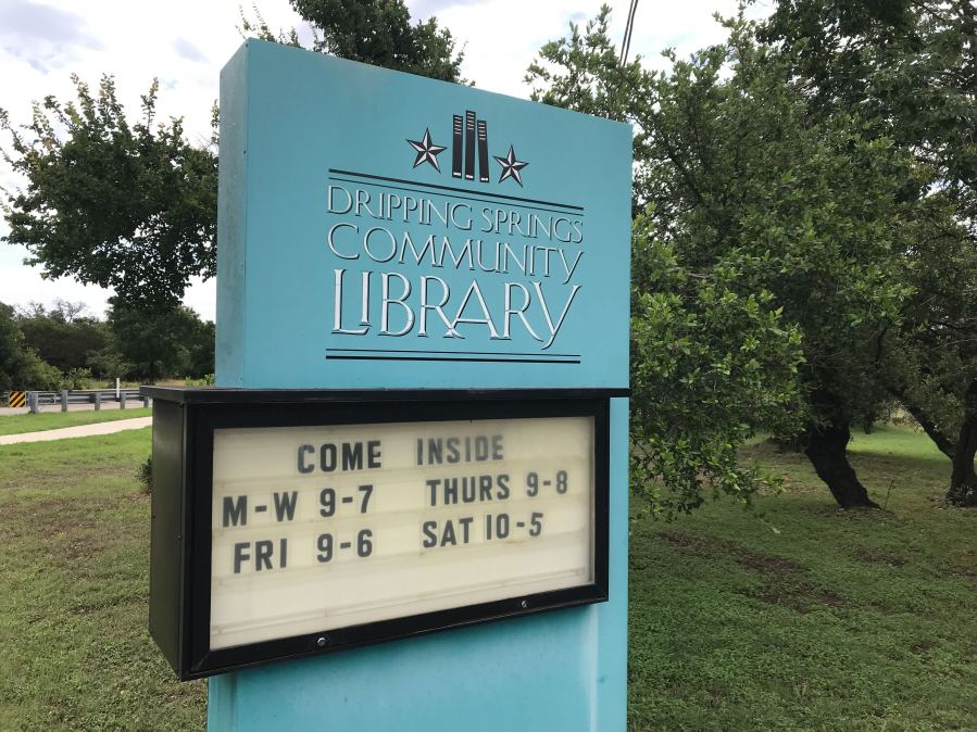 Dripping Springs Community Library works to bring free 'Library on ...