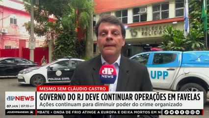 Cláudio Castro garante continuidade de operações em favelas do RJ