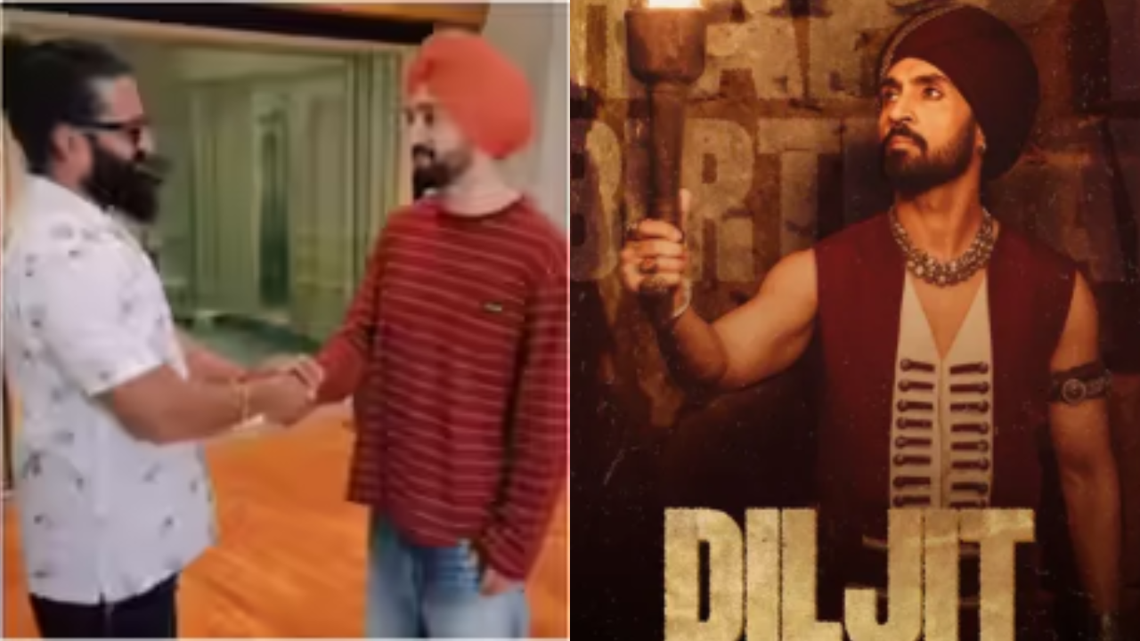 Diljit Dosanjh’s birthday: Rishab Shetty wishes the Punjabi singer on ...