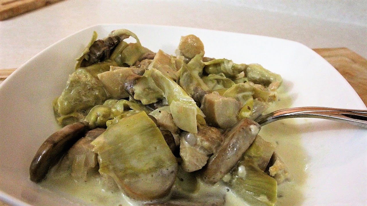Creamy chicken with artichokes | It's only food w/ Chef John Politte
