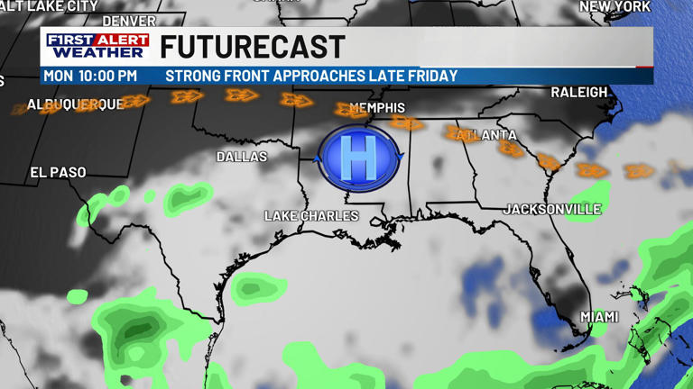 First alert forecast: Another warm and humid afternoon ahead of a ...
