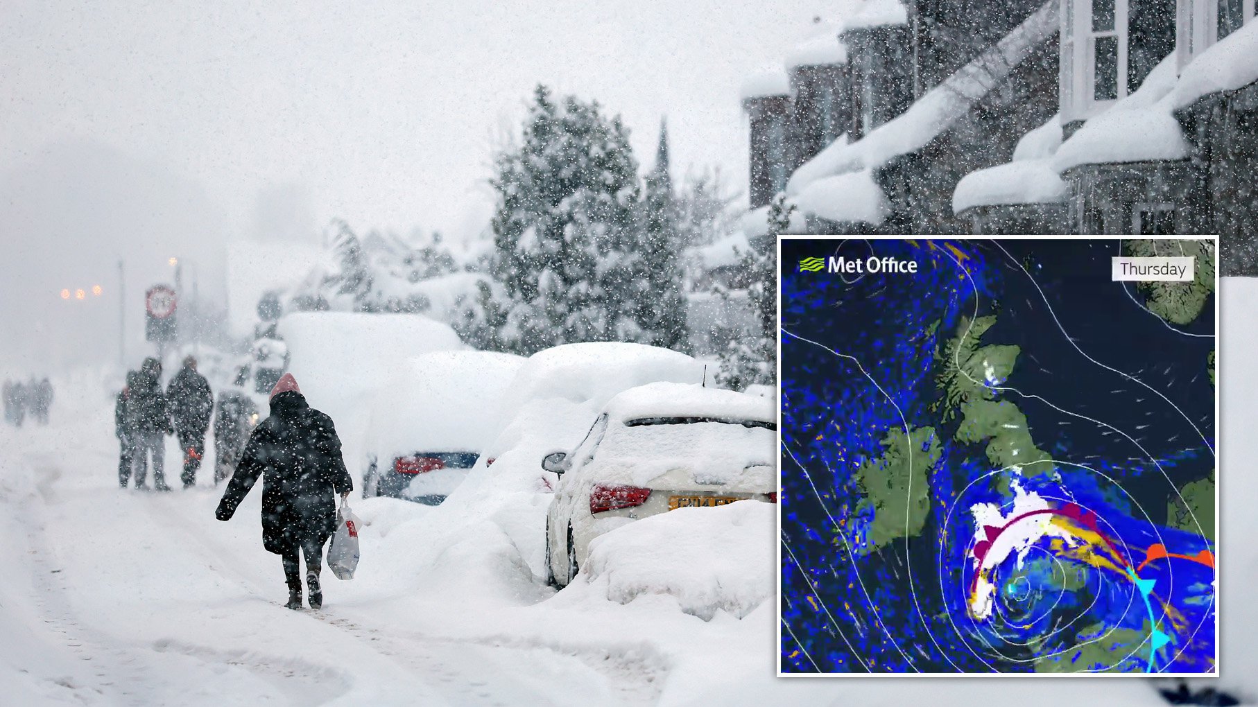 Storm Goretti to bring heavy snow across the UK