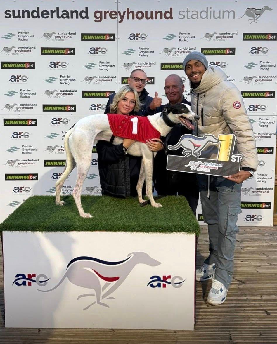 Greyhounds named after Sunderland AFC icons make a winning start