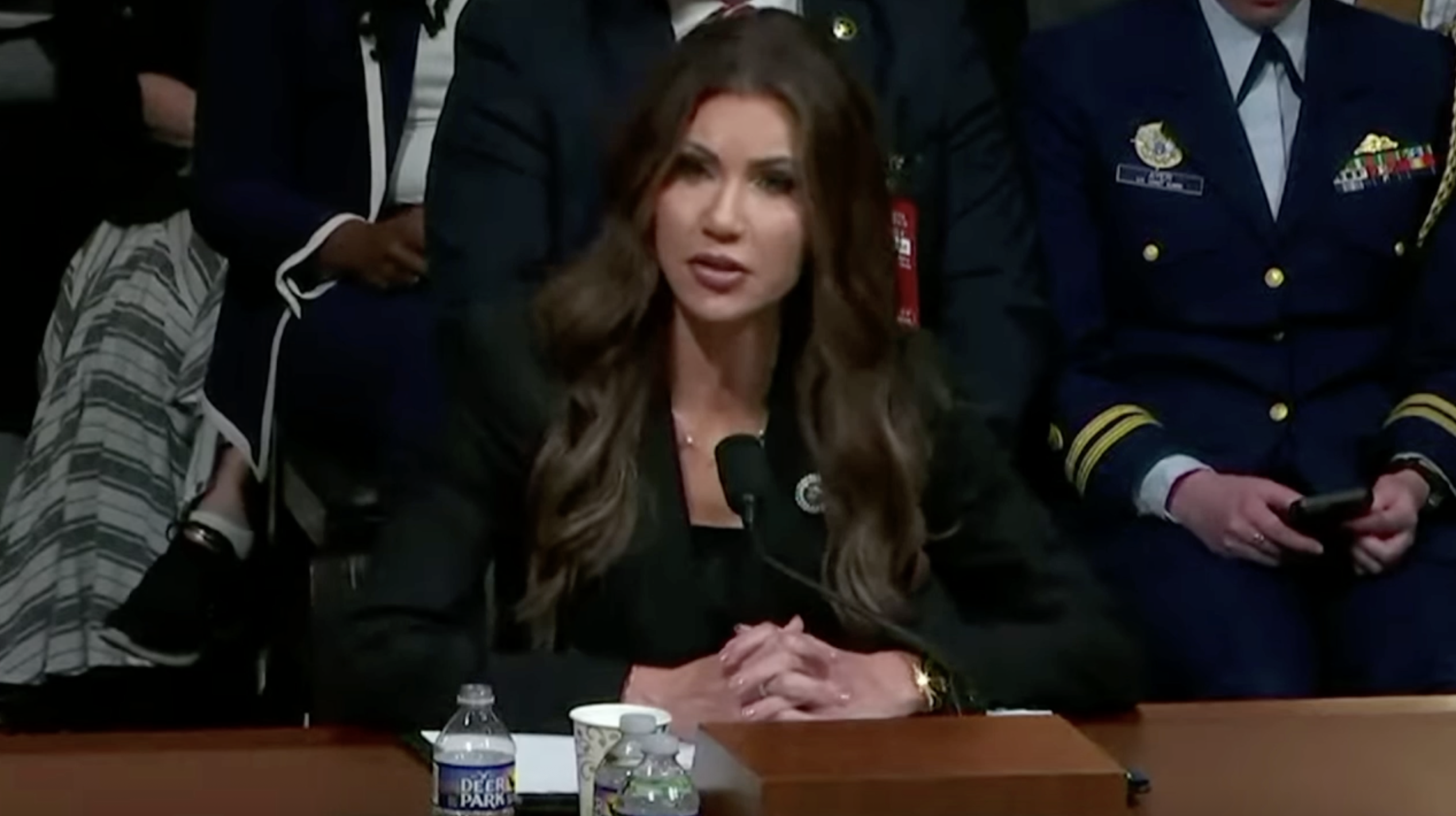 'Reclaiming my time': Unruly Kristi Noem has to be silenced by Rep Seth ...