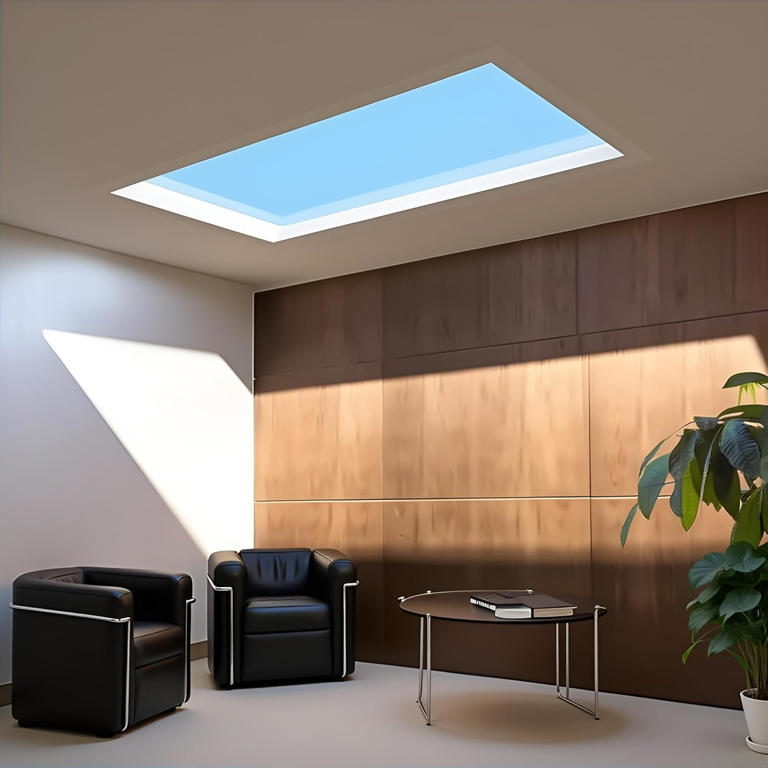 This smart ceiling light that mimics a skylight is going viral