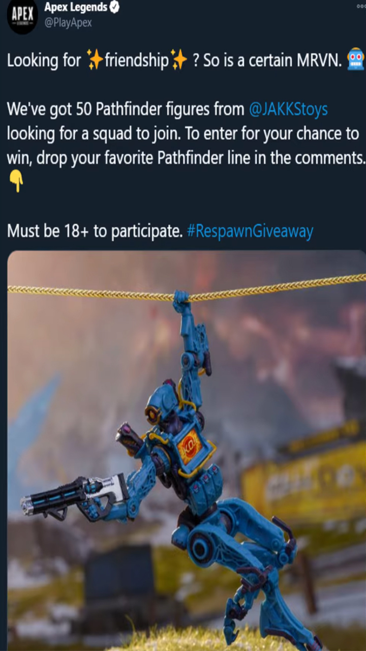 Rampart buff incoming? Pathfinder action figure and Salvo ping details