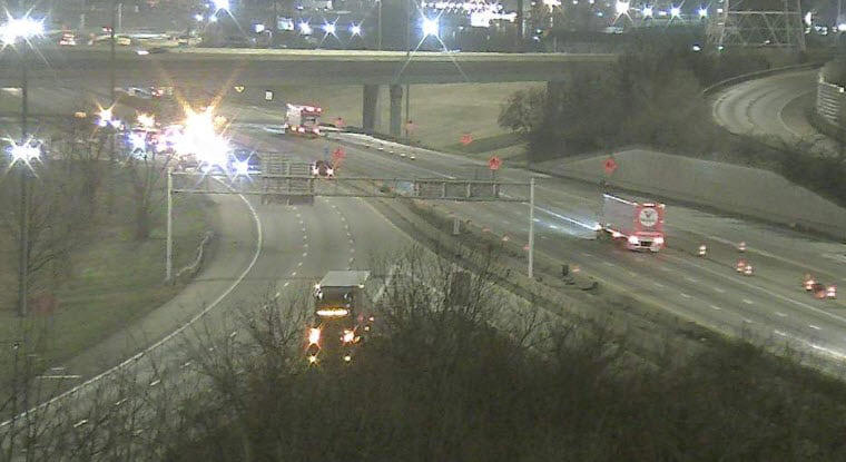 Fatal crash closes NB I-75 for hours overnight