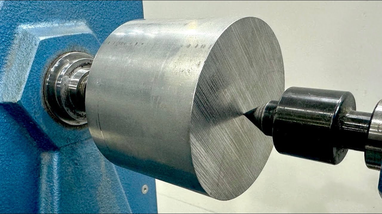 This is what happens when you mix metal and wood on a lathe