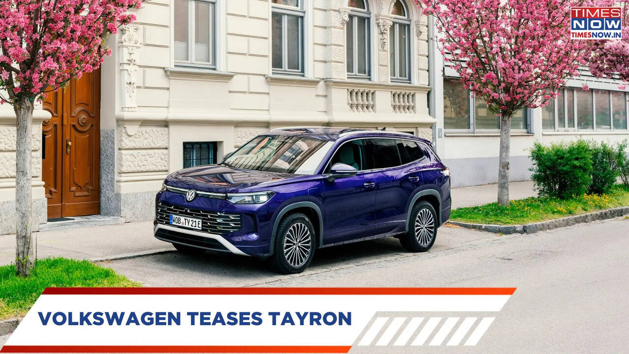 Volkswagen drops first look at new Tayron SUV ahead of India launch ...