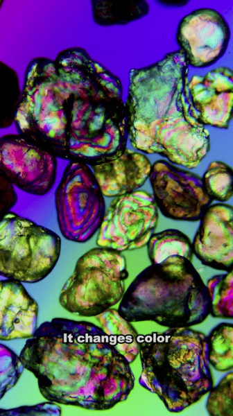 This rare sand from Japan looks like anime!